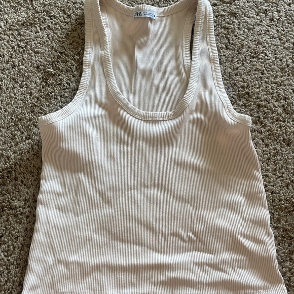 Zara | Tops | Two Zara Basic Tanks L Xl | Poshmark